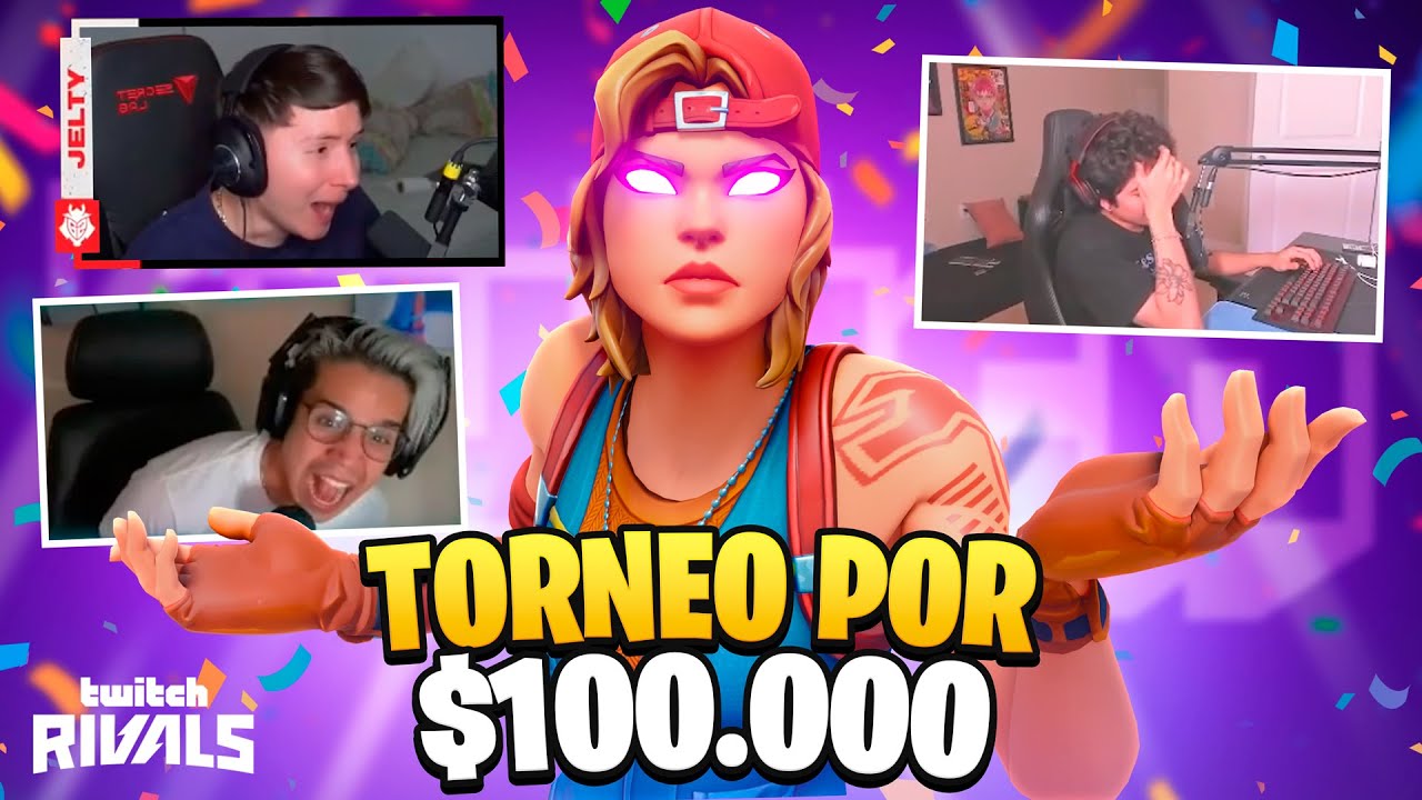 MATANDO STREAMERS FAMOSOS en UN TORNEO DE $100k - YouTube