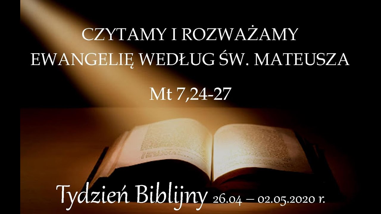 Fragment I Ewangelia Wg w Mateusza Mt 7 24 27 YouTube fragment-i-ewangelia-wg-w-mateusza-mt-7-24-27-youtube