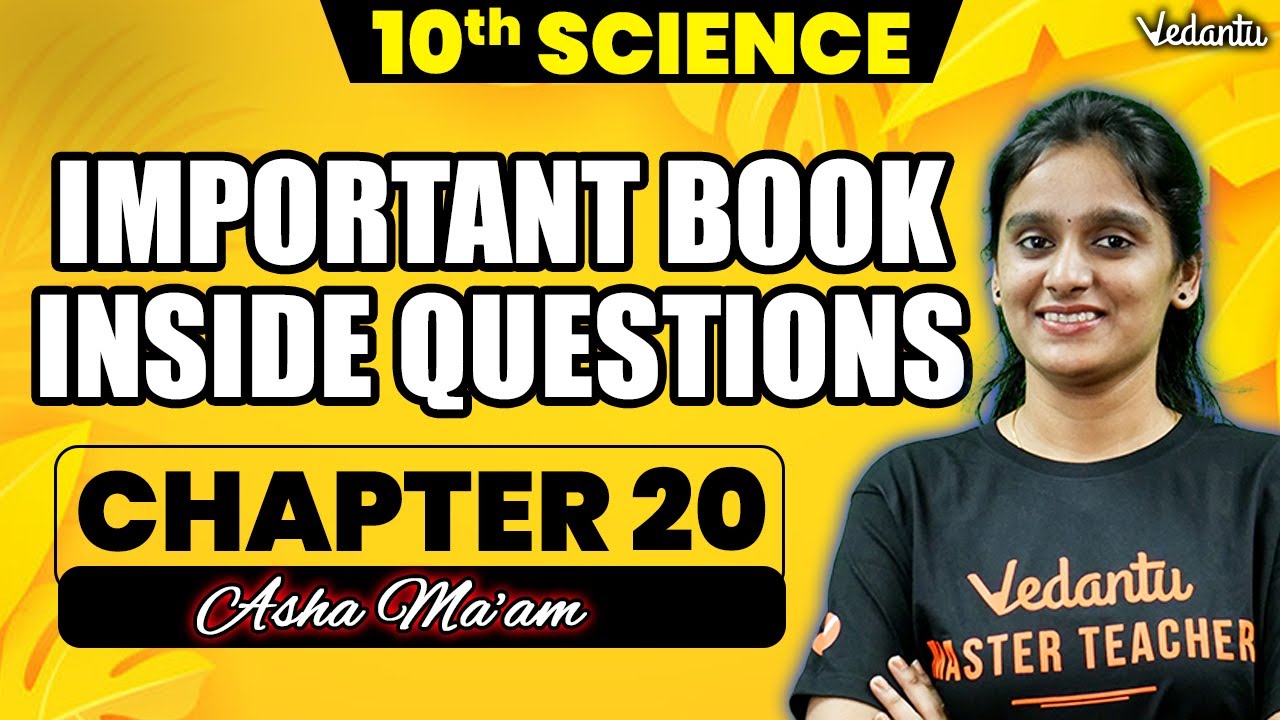 10th Science | Chapter 20 Important Book Inside Questions | 2nd Mid ...