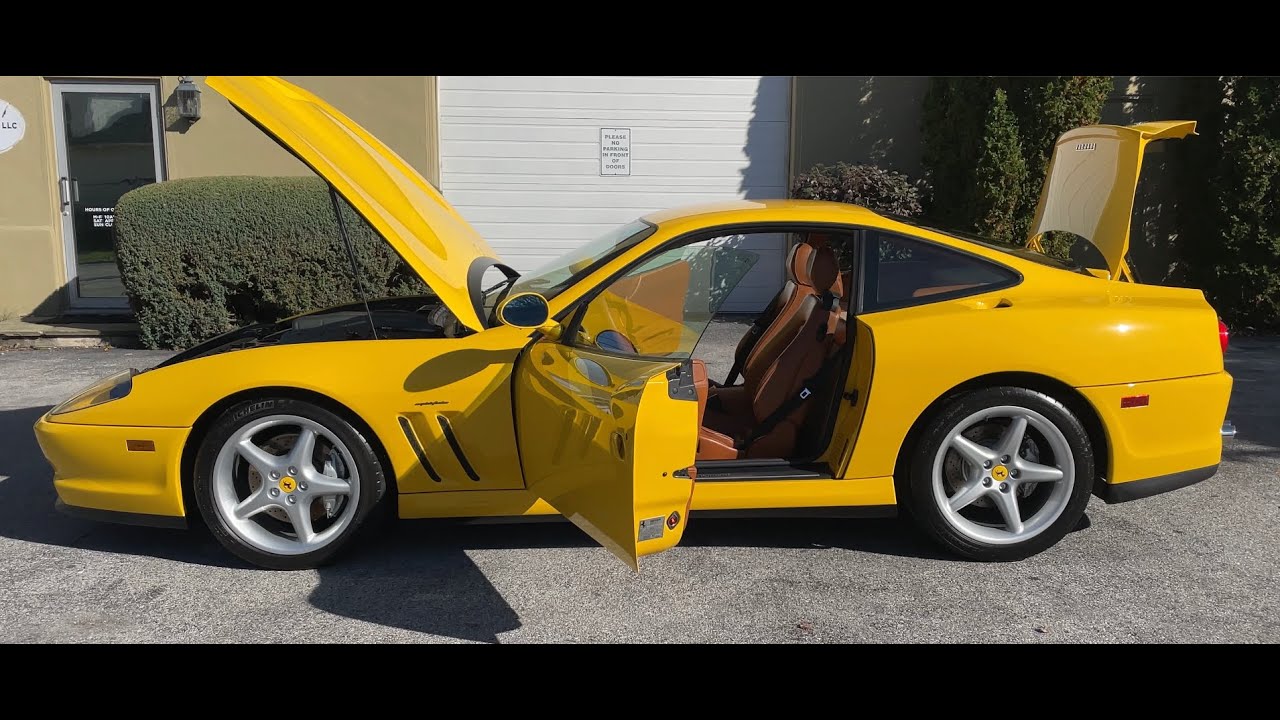 2000 Ferrari 550 Maranello - Detailed Walkaround including Interior ...
