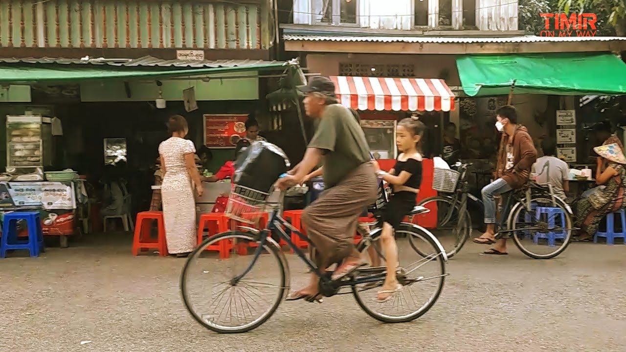 Sacred Journey of The Peaceful Life Warrior in Yangon Myanmar - YouTube