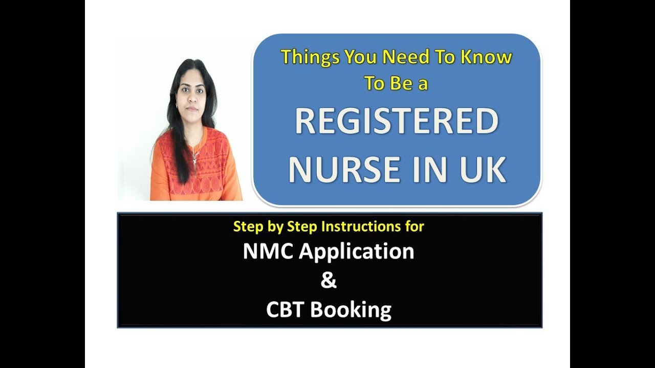 How to Submit UK NMC Application And Book a Date For CBT Exam - YouTube