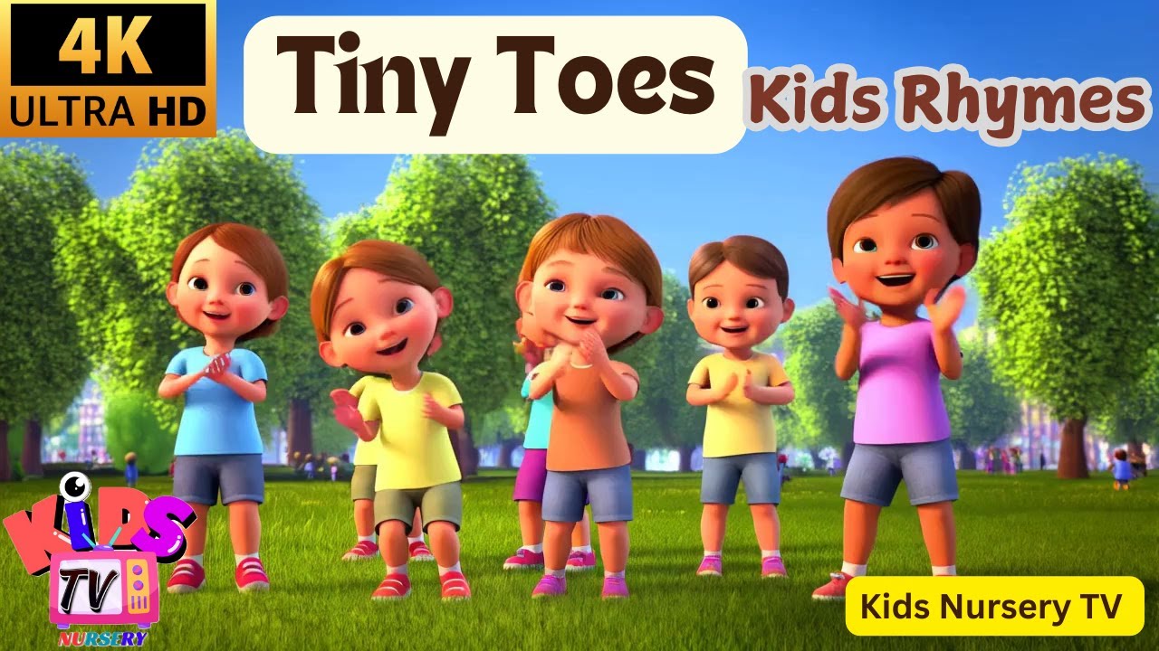 Tiny Toes Poem | Rhymes for Kids | Kids Nursery TV#kidsvideo # ...