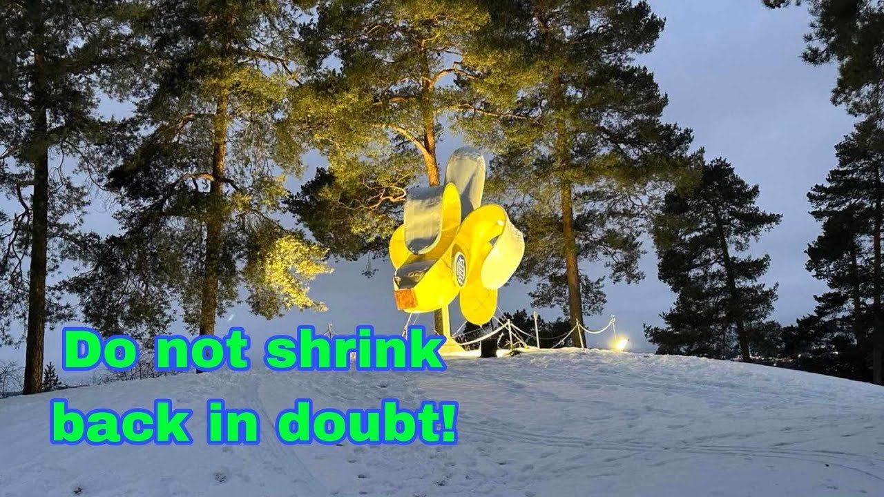 How to do not shrink back in doubt? - YouTube