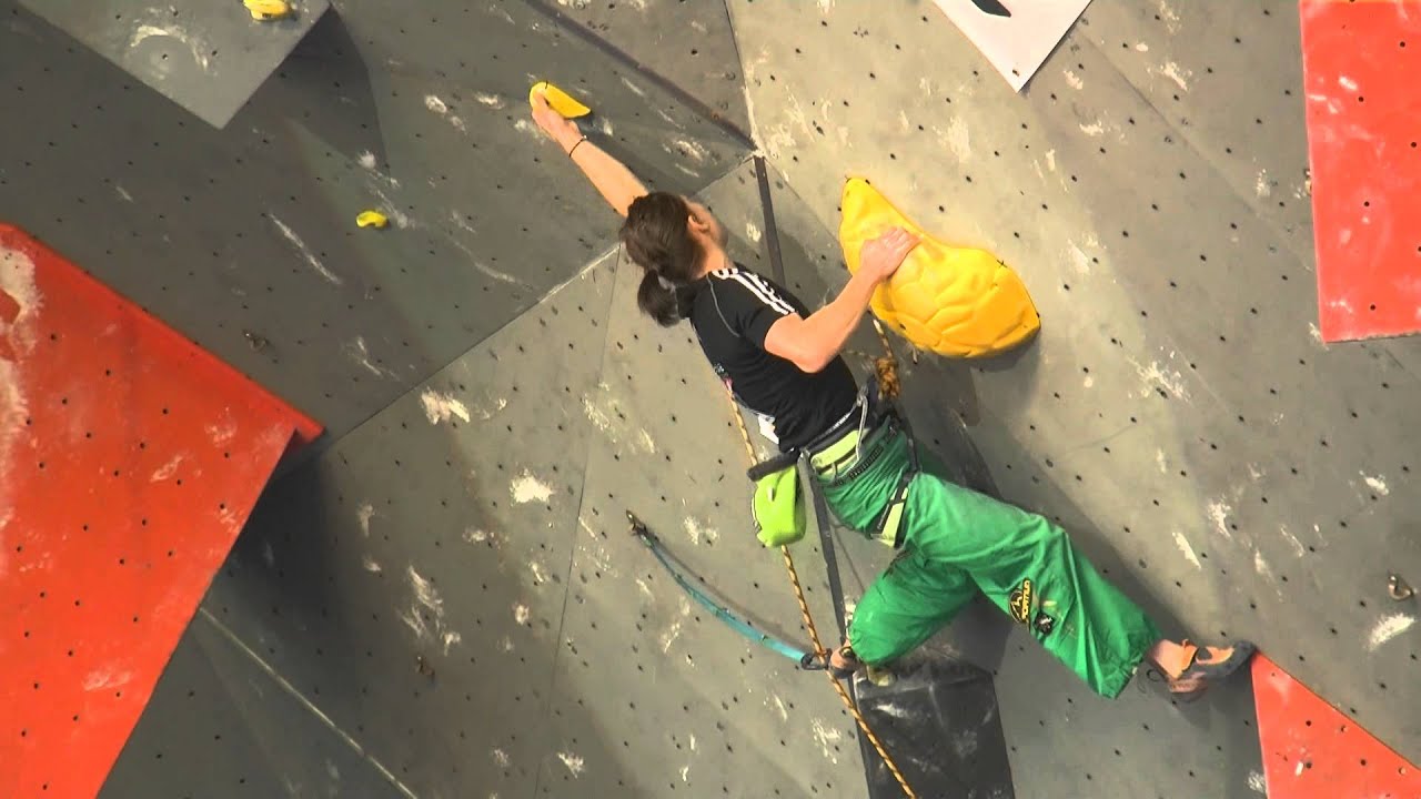 IFSC World Cup Lead - Puurs - 2012 - Finals - Mina Markovic - YouTube
