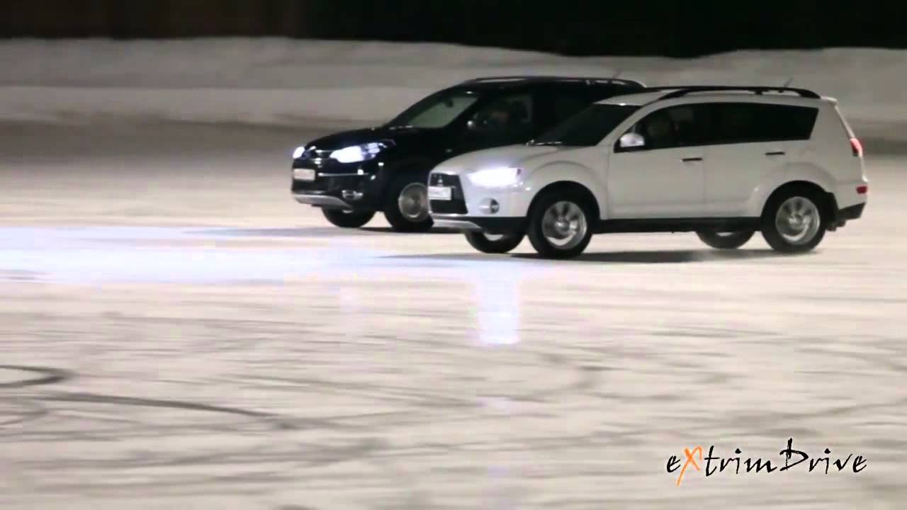 Dance machines and skaters on the ice - YouTube