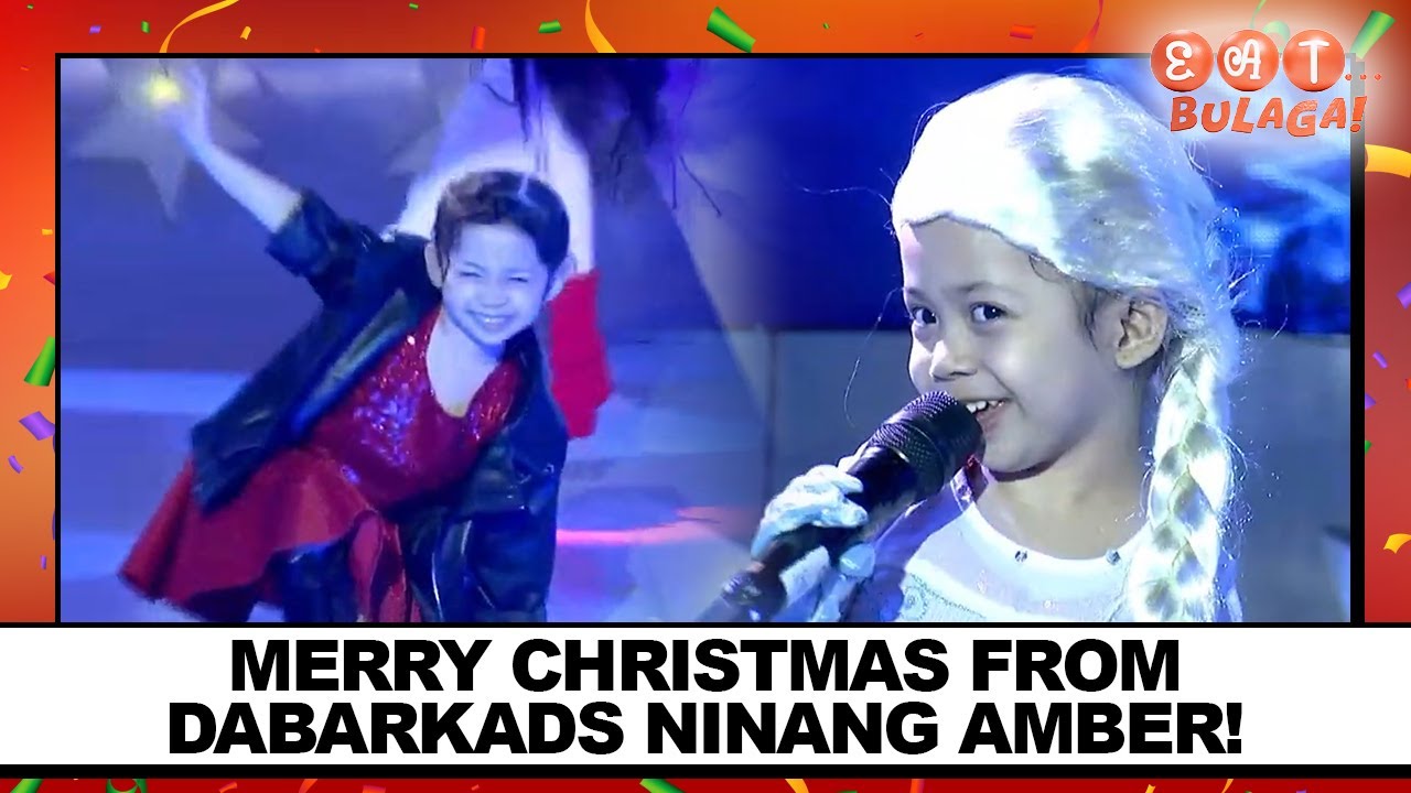 MERRY CHRISTMAS FROM DABARKADS NINANG AMBER! | EAT BULAGA | Dec. 13 ...