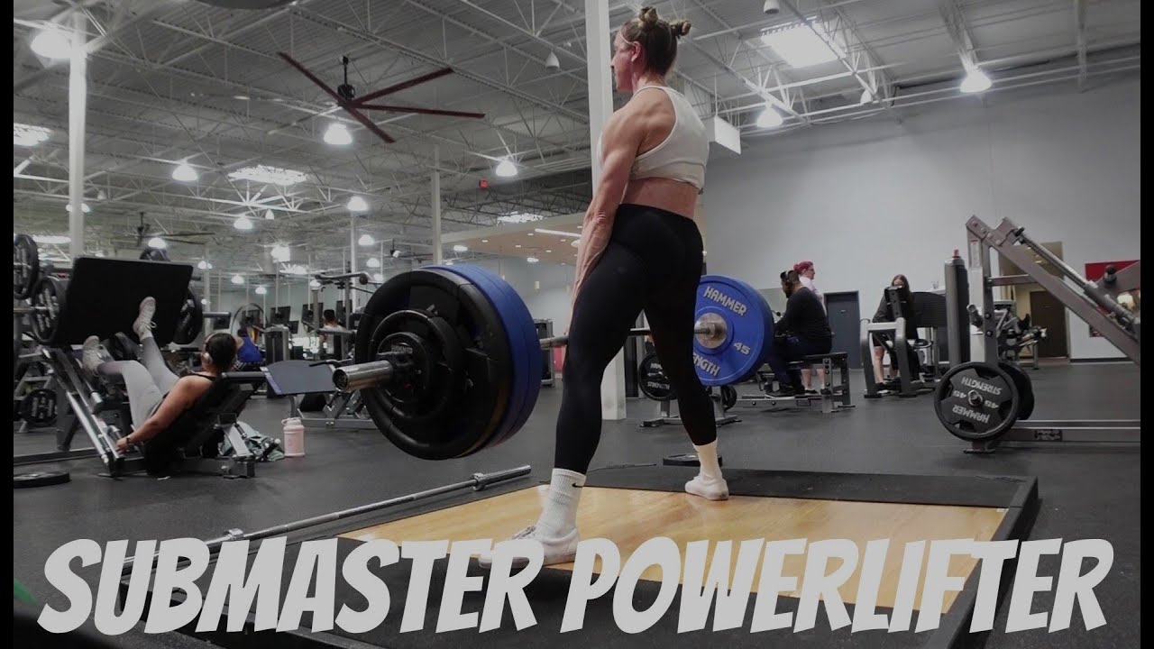 SUBMASTER POWERLIFTER - HOW I TRAIN - YouTube
