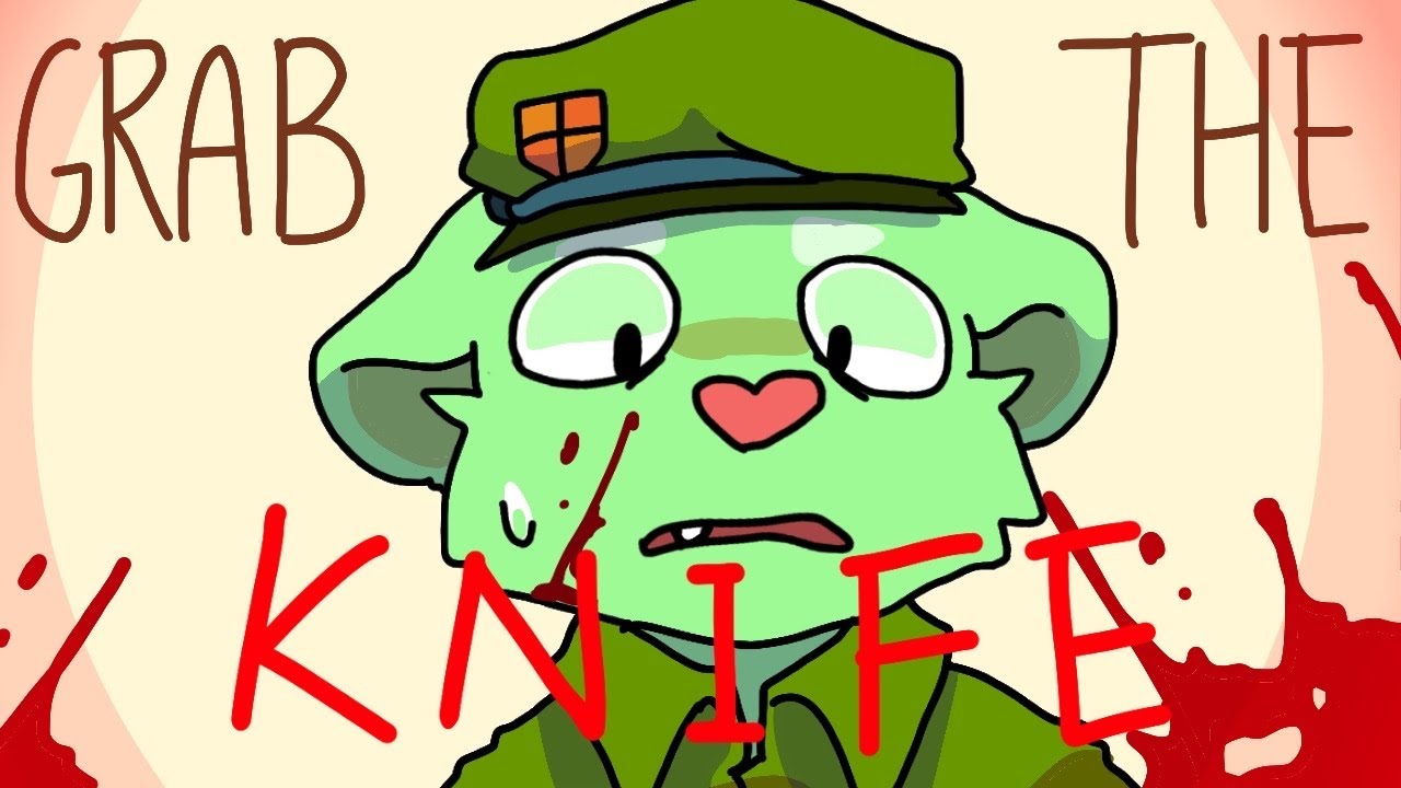 [HTF] GRAB THE KNIFE || animation meme (flipaclip) - YouTube