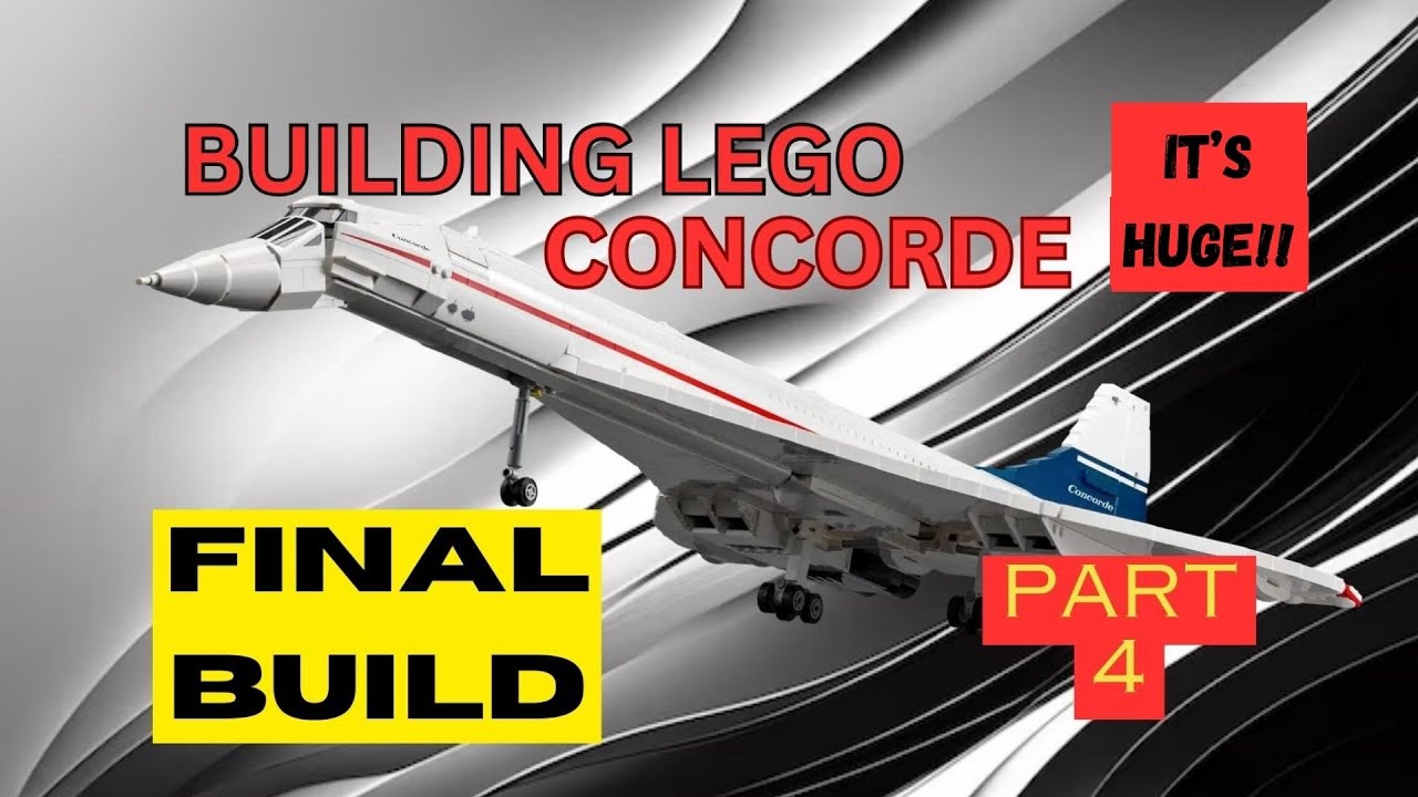 Lego Concorde Build: Mission Accomplished - YouTube