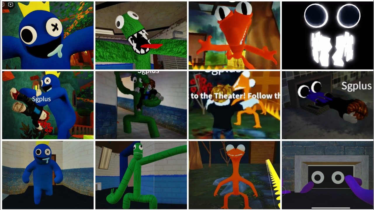 Rainbow Friends Chapter 1 Normal Vs Camera View Vs Rainbow Friends ...