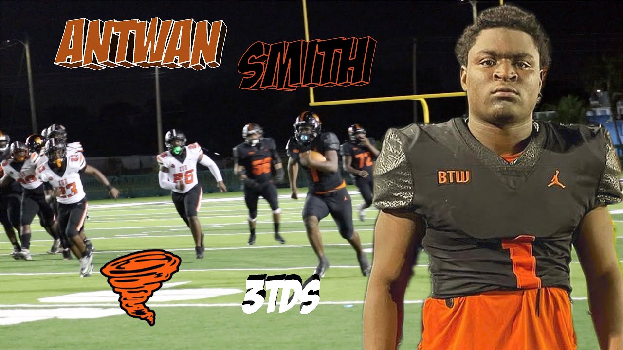 😴🏈🔥Don't Sleep On Me Player Of The Game Spotlight Antwan Smith Booker T ...