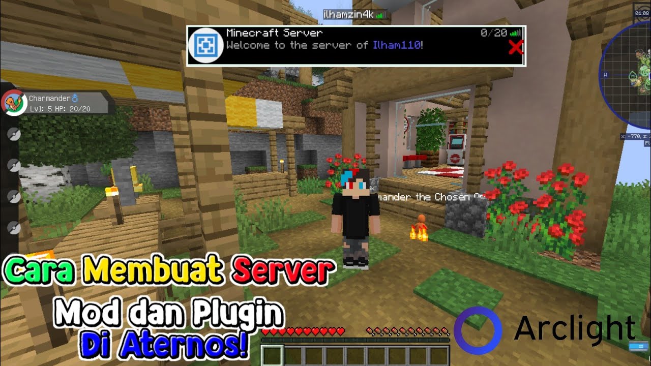 Cara Membuat Server Pixelmon 1.16.5 Di Aternos | Cara Buat Server Mods ...