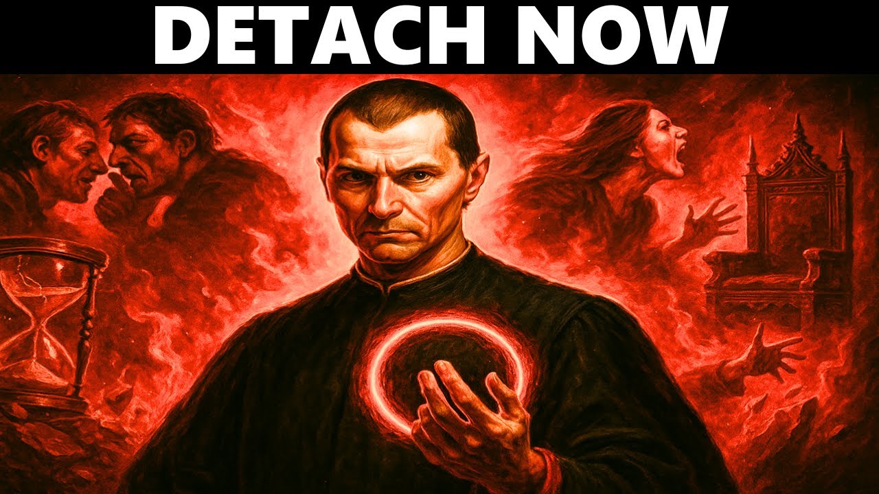 Master Detachment And Watch Everything Chase You - Machiavelli - YouTube