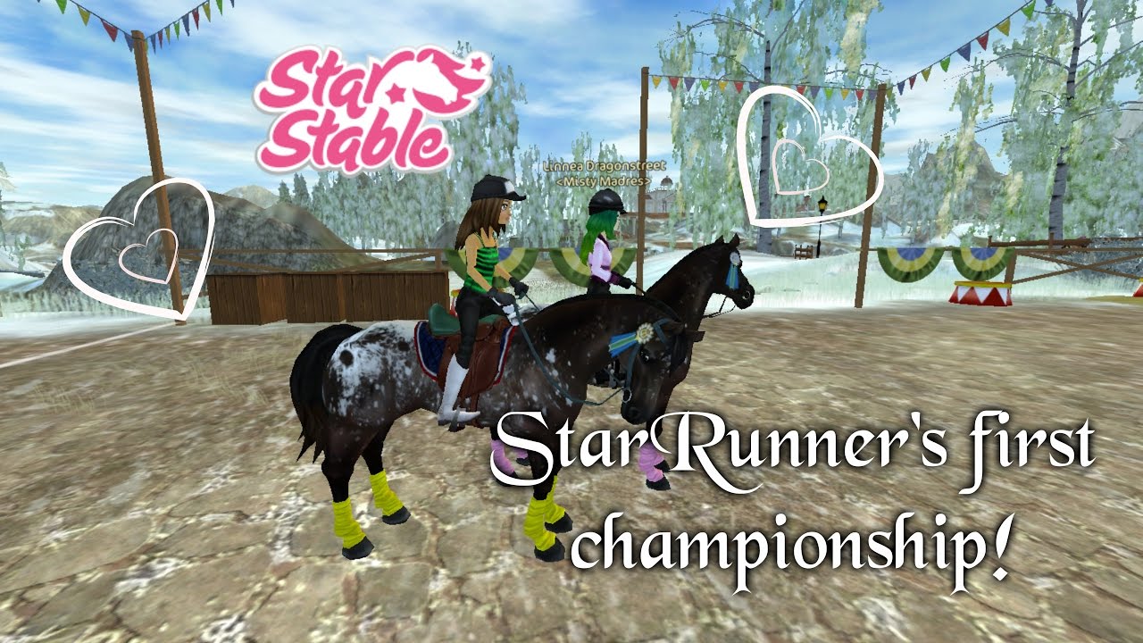 Star Stable - StarRunner's first championship - YouTube