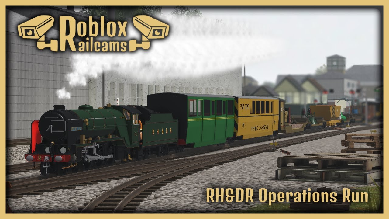 🔴 Roblox Railcam | RH&DR Operations P-way Demo Run | P-Way Yard Cam ...