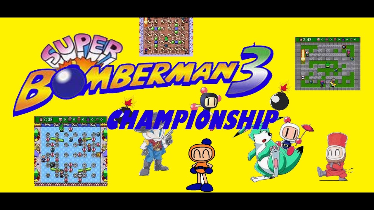 SUPER BOMBERMAN 3 - The ULTIMATE Bomber Tournament - YouTube