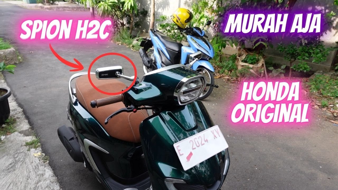 Review Spion H2C Original Untuk yamaha & Honda - YouTube