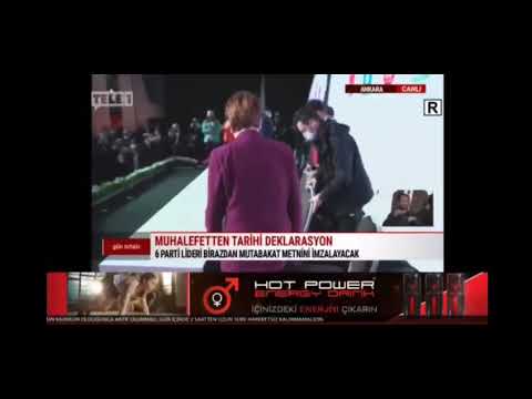 Kemal Kılıçdaroğlu Meral Akşener ..6 siyasi lider ve Hot Power +18 TV Relamı