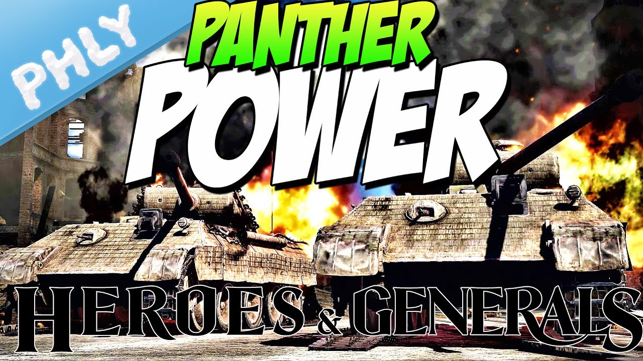 PANTHER POWER - Panzer Biltz (Heroes & Generals Tank Gameplay) - YouTube