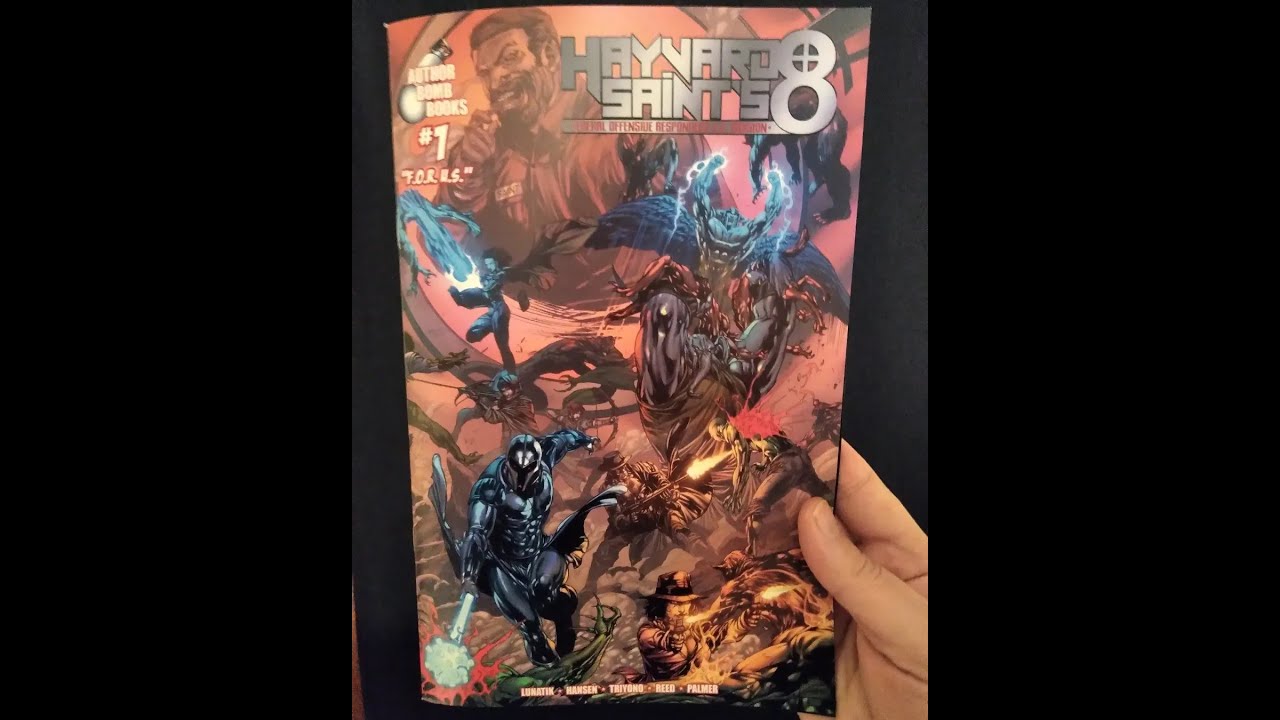 Hayvard Saint's 8 #1 comic book trailer 2024 - YouTube
