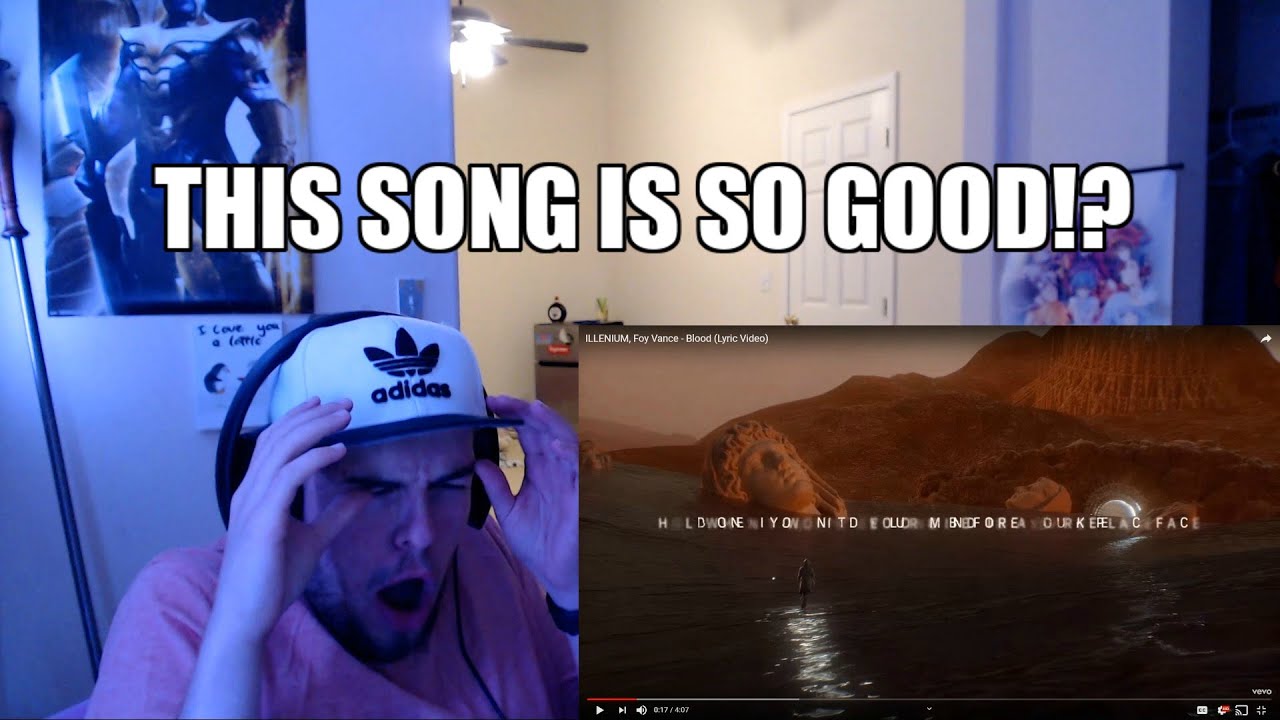 ILLENIUM, Foy Vance - Blood (Reaction) "His Voice Comforts Me" - YouTube