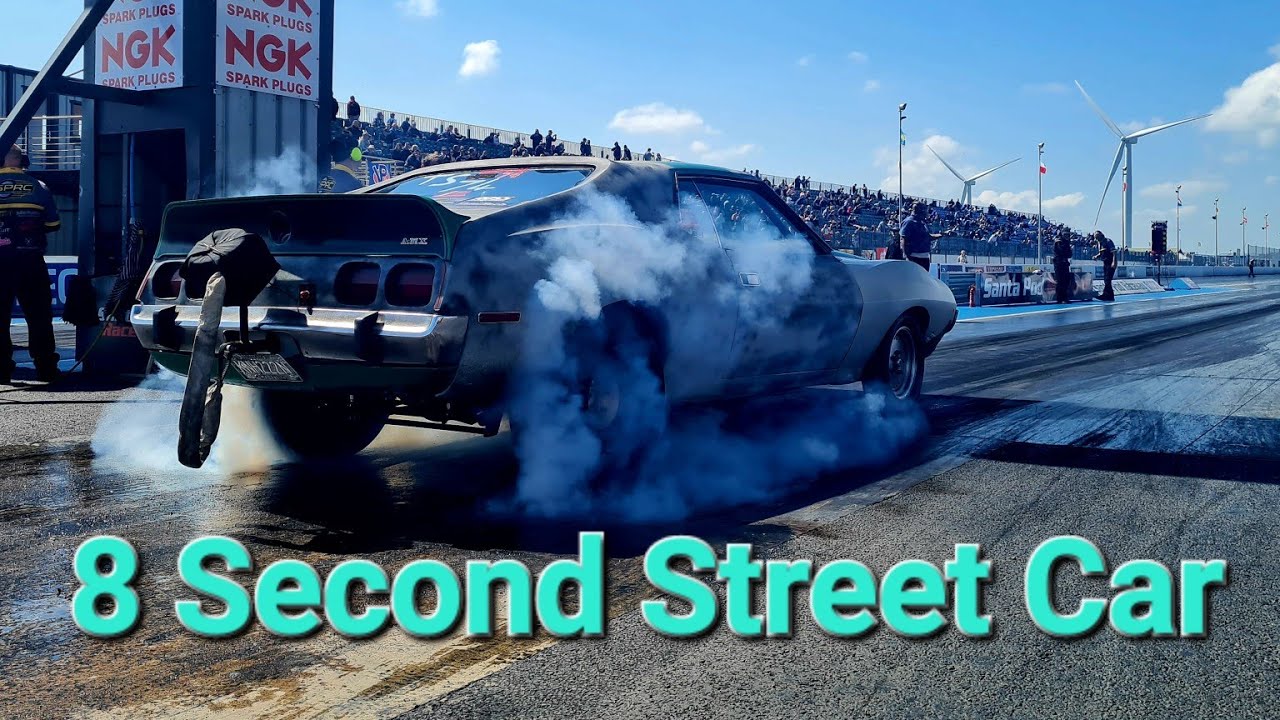 Single Turbo AMX Javelin Runs 8's In Full Street Trim - YouTube