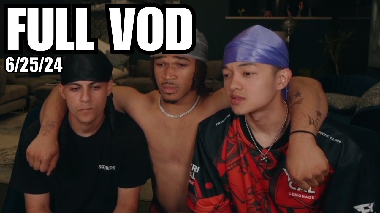 [2024-06-25] Addressing Kaysan Drama 🔴 Making Music w/ the FaZe Boys 🔴 Call w/ Ally 🔴 - YouTube