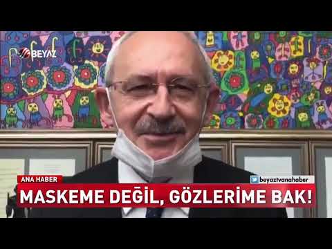 Maskeme değil gözlerime bak