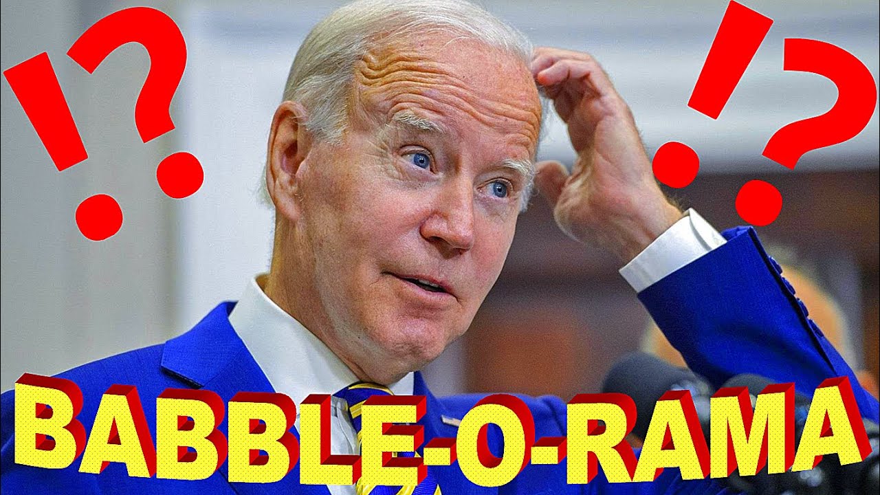 Biden's Student Debt Babble-O-Rama..... - YouTube