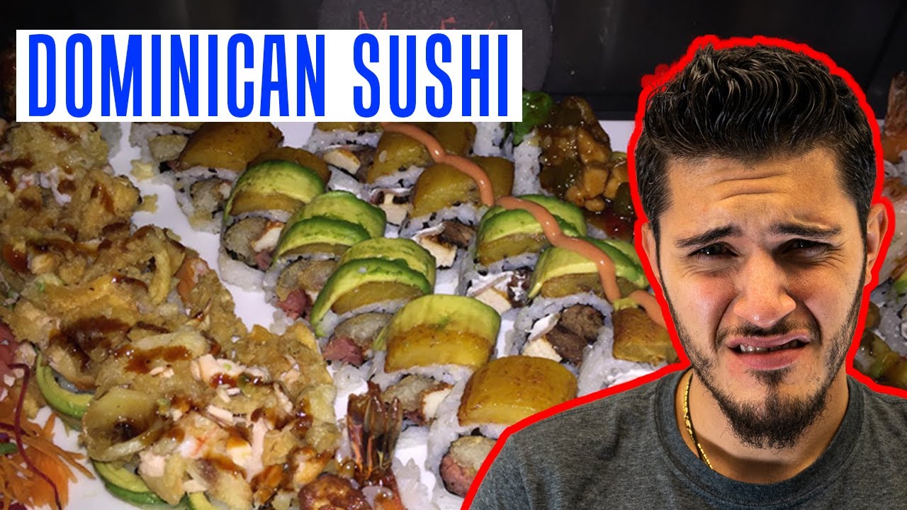 Mama Sushi Review (Dominican Sushi) Sigma Snack Time🍣 - YouTube