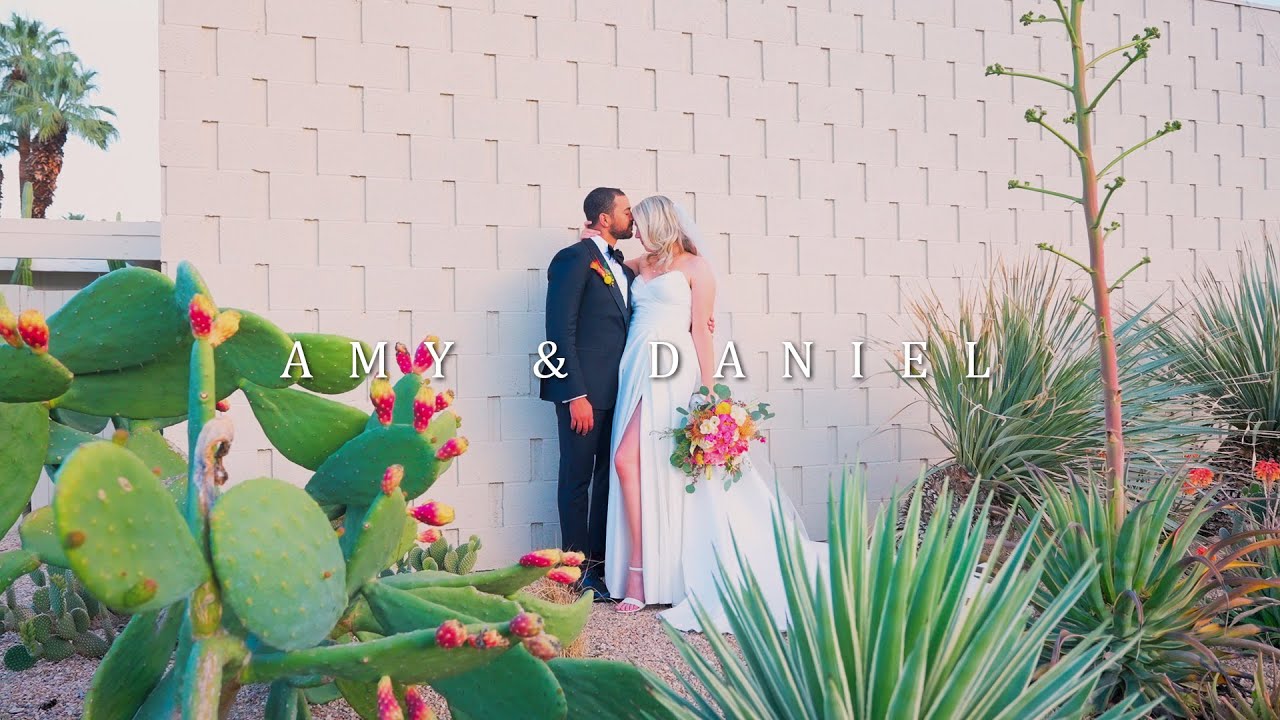 Amy + Daniel | A Stunning Palm Desert Wedding - YouTube