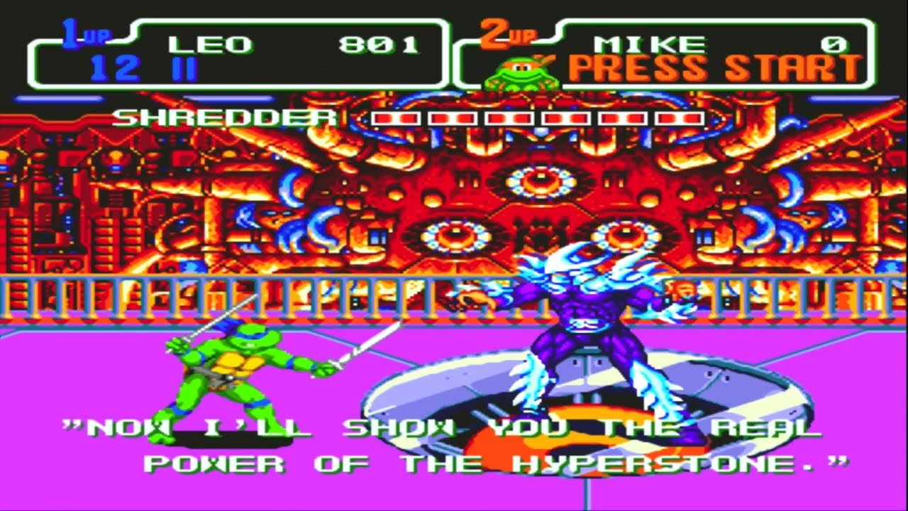 TMNT: The Hyperstone Heist [Mega Drive] 1993 Longplay - YouTube