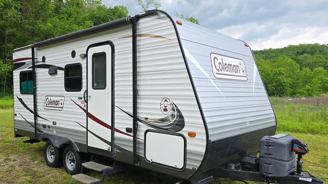 FOR SALE - 2015 Coleman 192RD Travel Trailer - $9,450 - YouTube