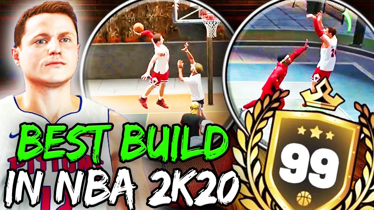 The Most GAME BREAKING 99 OVR Build in NBA 2k20! - YouTube