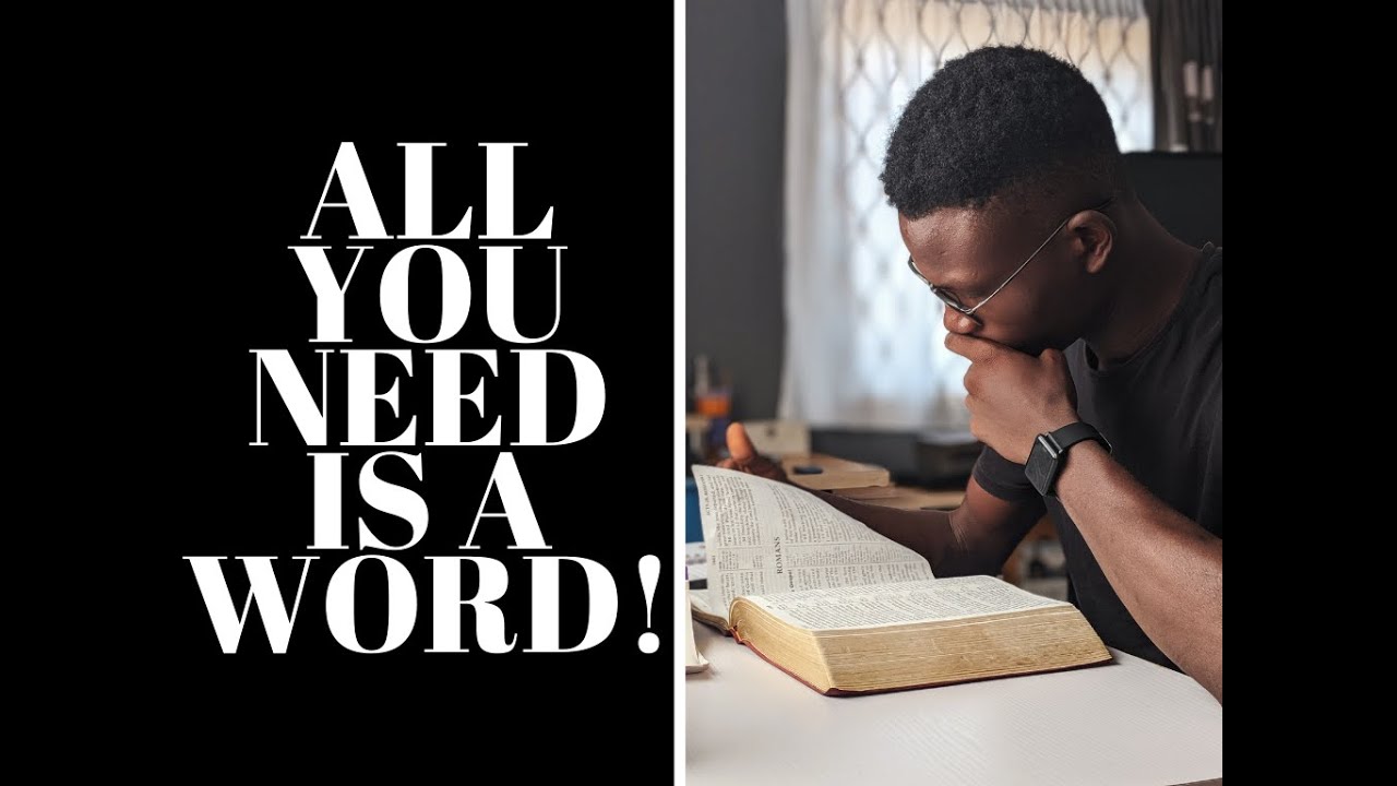 All You Need is a Word - YouTube