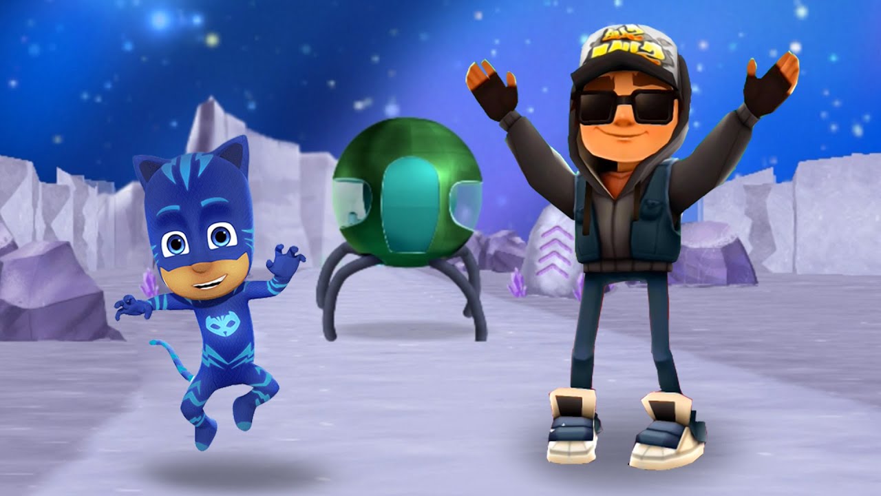КТО КРУЧЕ? JAKE из игры SUBWAY SURFERS или ГЕРОИ В МАСКАХ - PJ MASKS ...