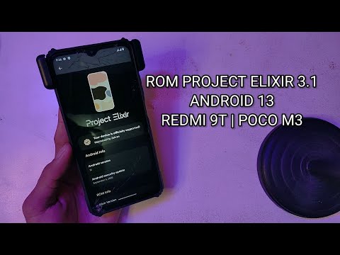 INSTAL PREVIEW ROM PROJECT ELIXIR 3.1 OFFICIAL ANDROID 13 | REDMI 9T | POCO M3