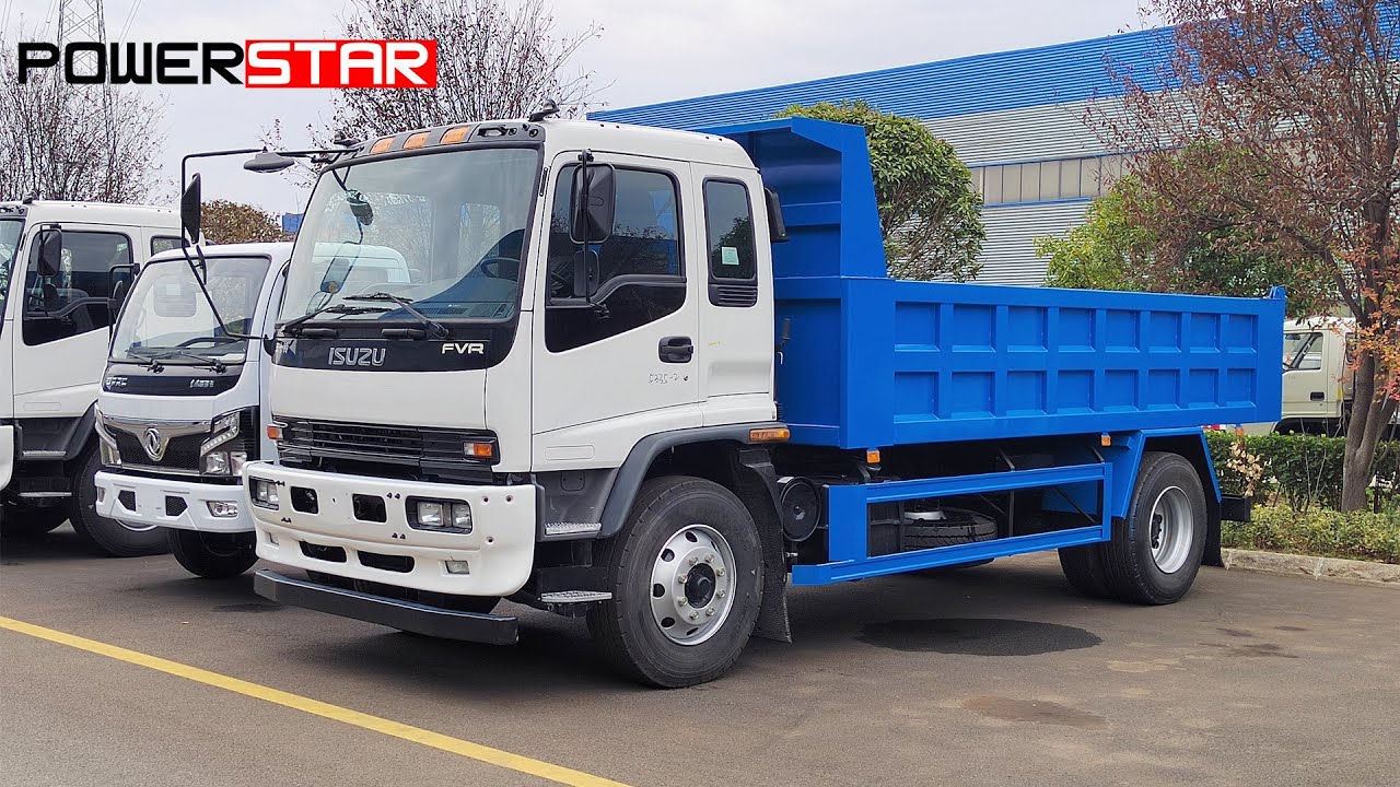 ISUZU FVR 240HP 4×2 Dump truck for sale - YouTube