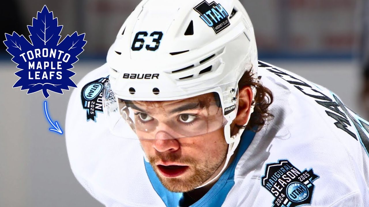 Matias Maccelli Highlights | Welcome to the Toronto Maple Leafs - YouTube