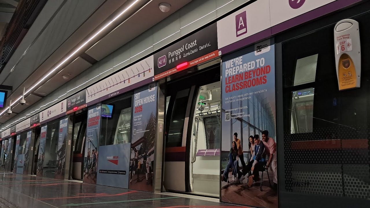 [Punggol Coast] SBS Transit Alstom Metropolis C751A Refurbished Set ...