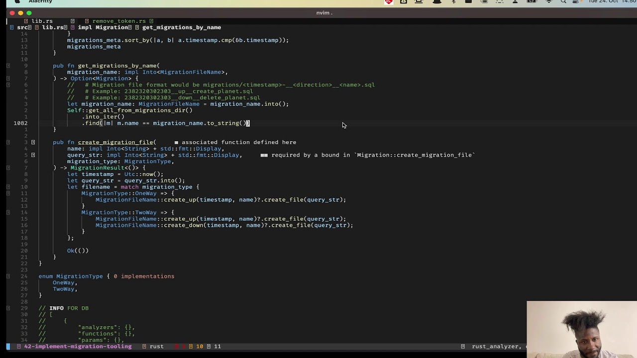 Oss Rustsurrealorm Database Migration Library 15 Youtube