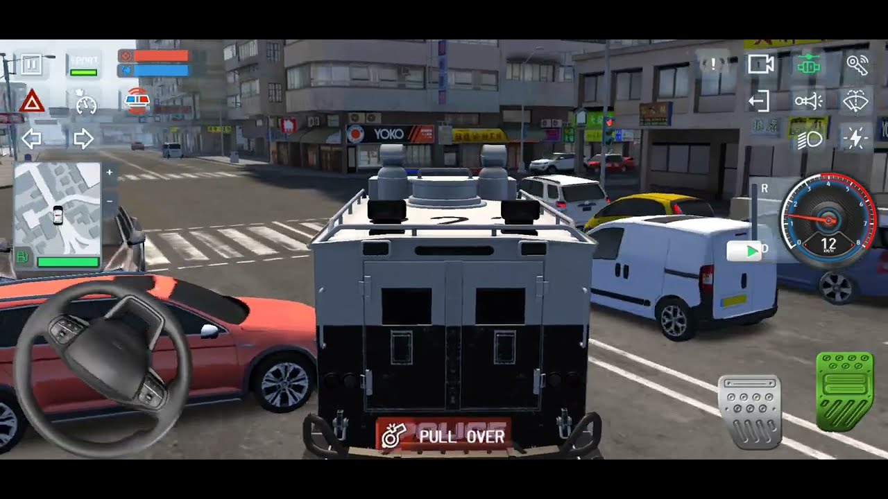 American SWAT Truck 😨 in police sim 2022 | Chasing Criminal | on Street ...