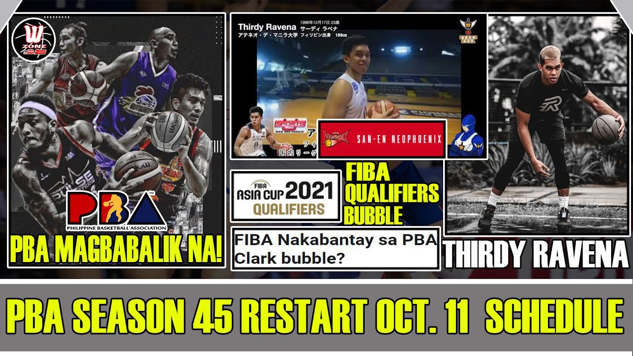 PBA Season 45 Restart Kasado na | FIBA Asia Cup Qualifiers Bubble ...