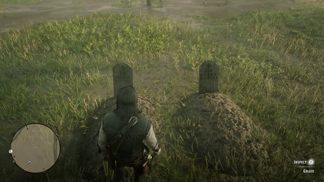Secret Graves - Hosea Mathews & Lenny Summers - Grave #5 & 6 - Red Dead ...