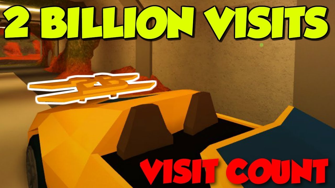 Roblox Jailbreak Live Visit Count | Countdown To 2 BILLION Visits ...