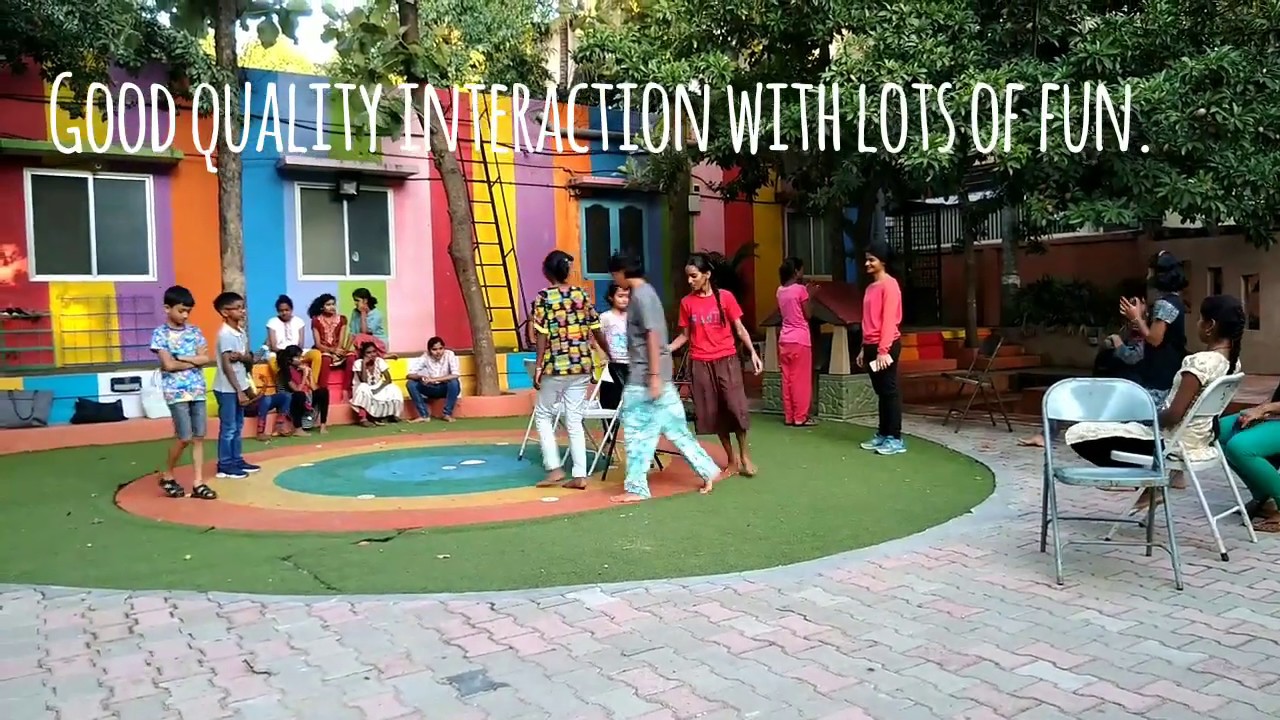 Kids visit tirtha ashram ( learning to spread happiness and love) - YouTube