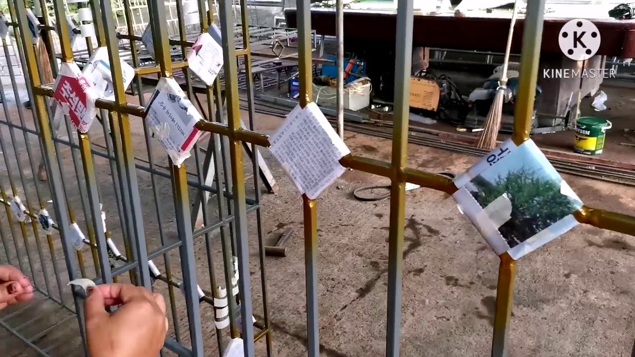 How to paint window grills? - YouTube