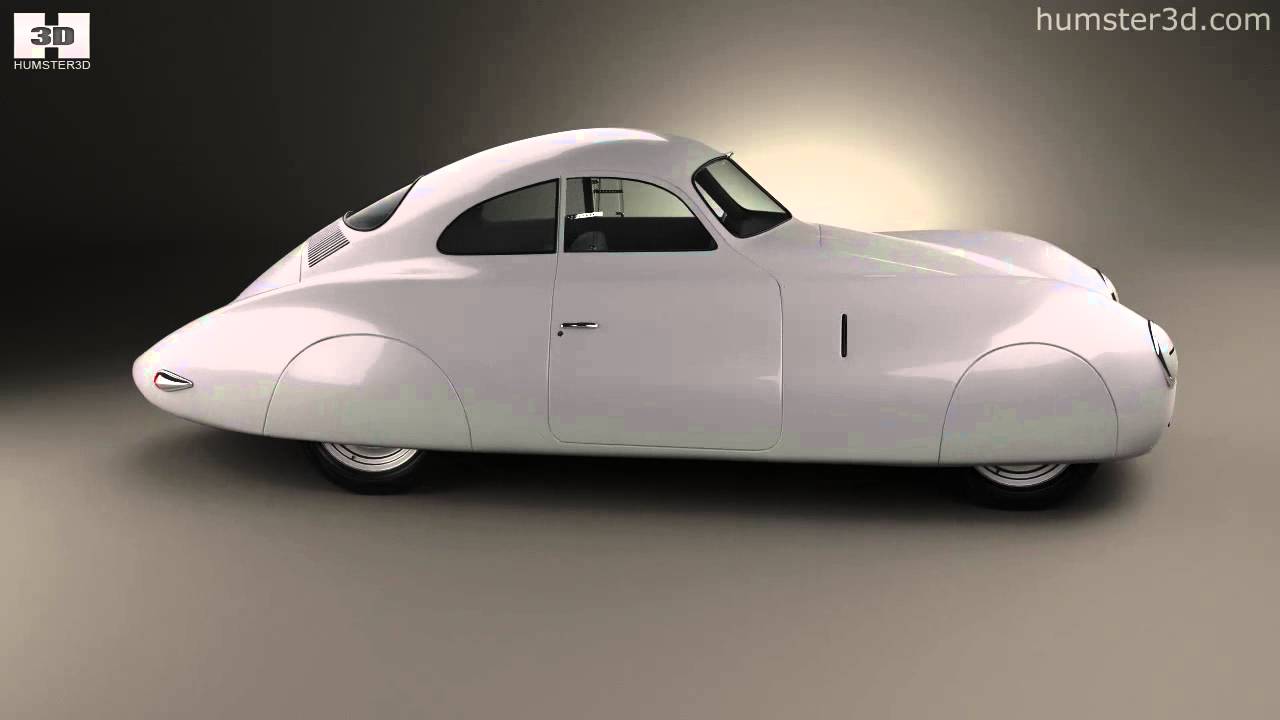 Porsche Type 64 1939 3D model by 3DModels.org - YouTube