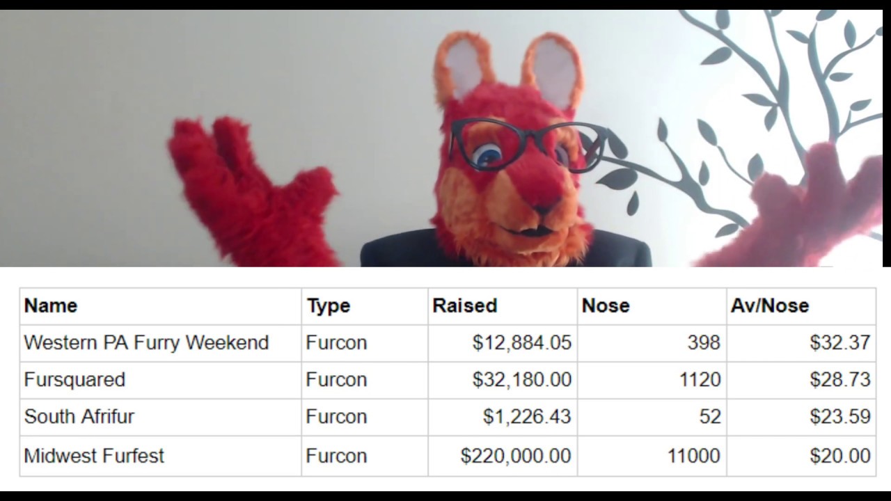 Furries donate over a million dollars in 2019 - YouTube